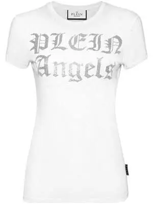 Philipp Plein Snakeskin-print T-shirt - ""01 White""